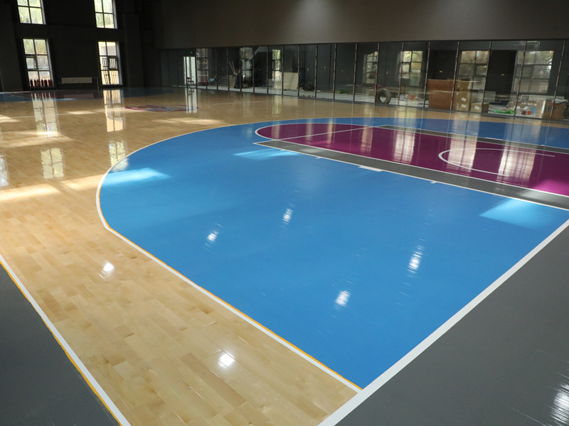 How much is the detachable basketball wooden floor? - Naibuflooring