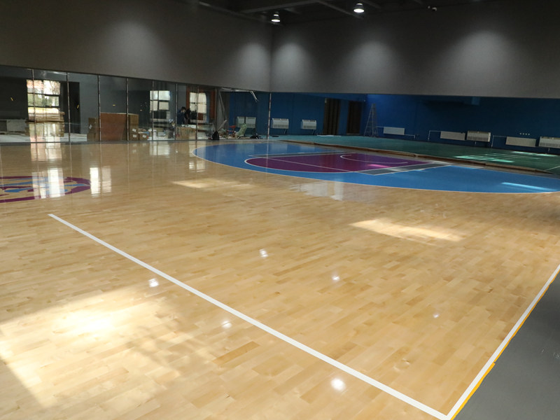 Detachable Hardwood Basketball Floor - Naibuflooring