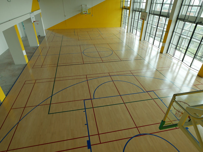 Detachable Basketball Court Wood Flooring - Naibuflooring